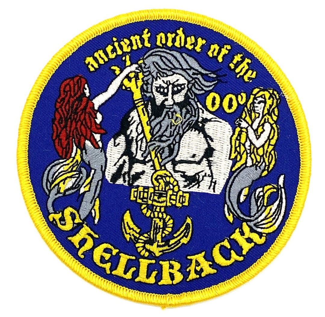 Ancient Order of the Shellback Patch Sew On, 4 - Etsy