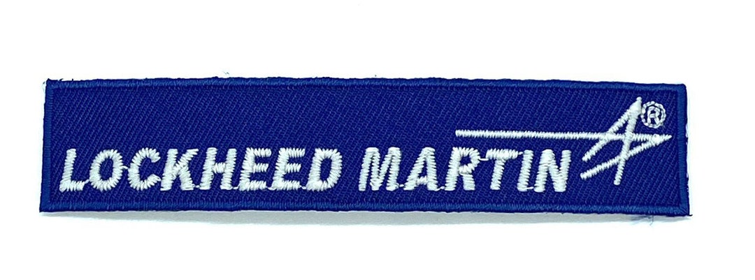 Lockheed Martin® Logo, Embroidered, Glow in the Dark, 4 In, Sew on ...