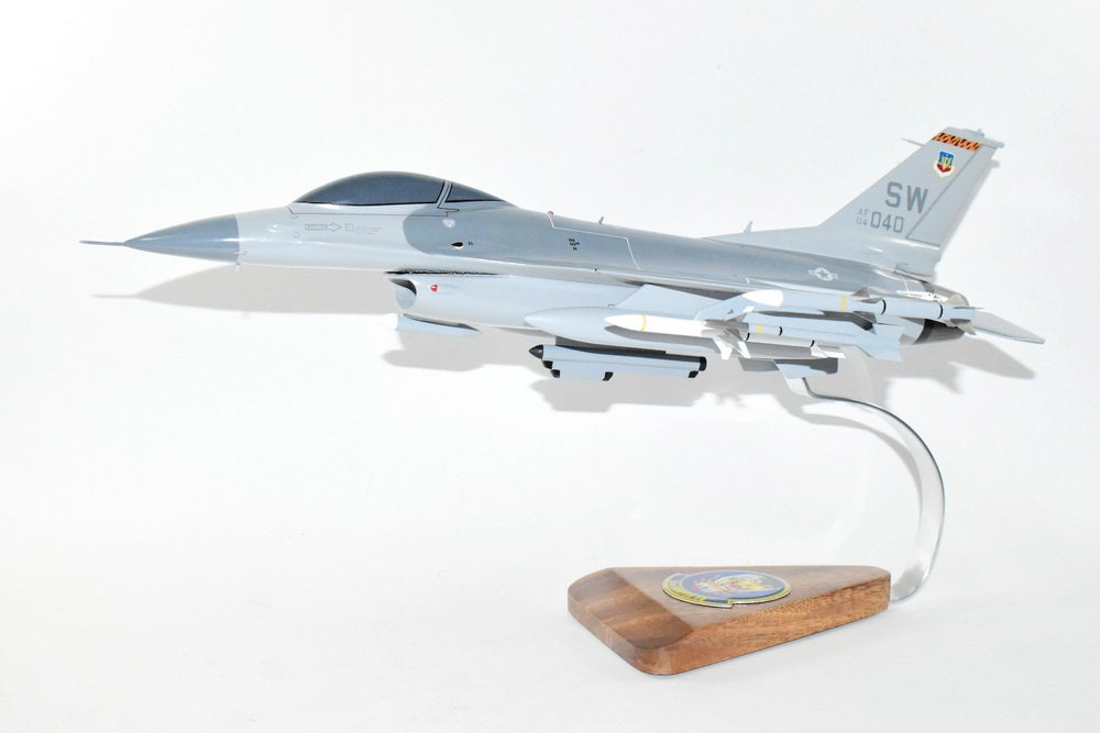 79th FS Tigers F-16 Model Scale Model USAF Veteran Pilot - Etsy