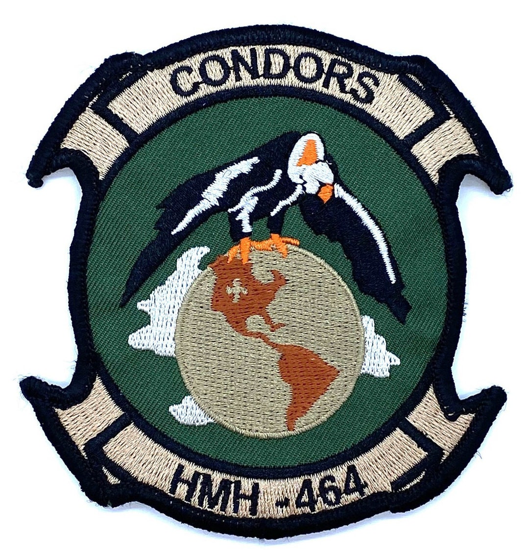 HMH-464 Condors Patch Sew On, 4 - Etsy UK
