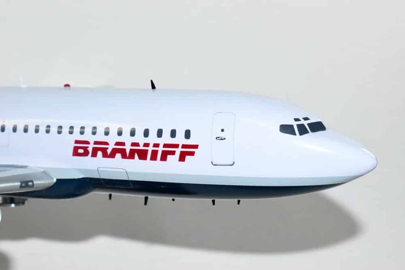Braniff Airlines B737-200 Model - Etsy