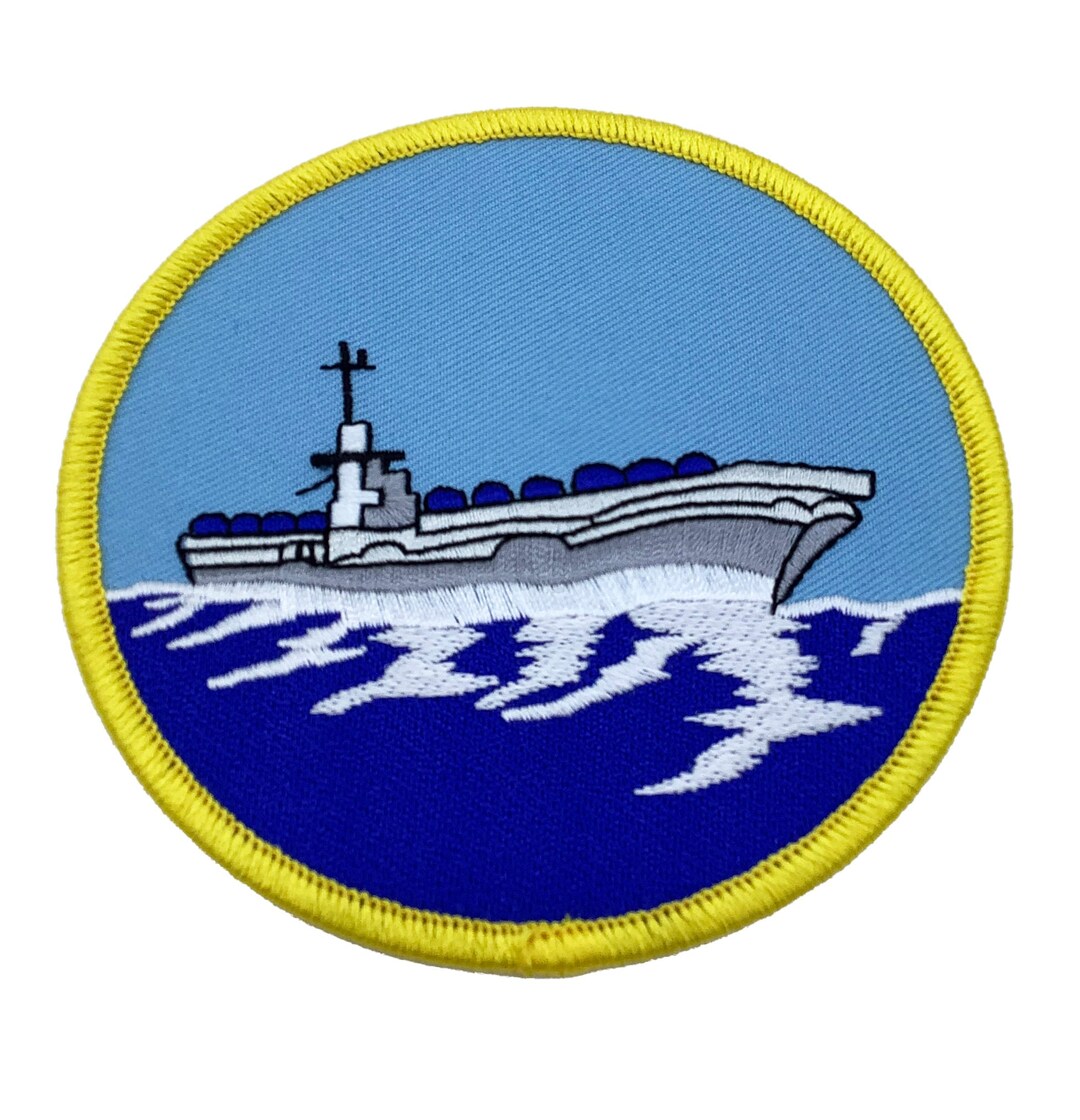 Uss Oriskany Bridges of Toko Ri Patch Plastic Backing, Maverick Jacket ...