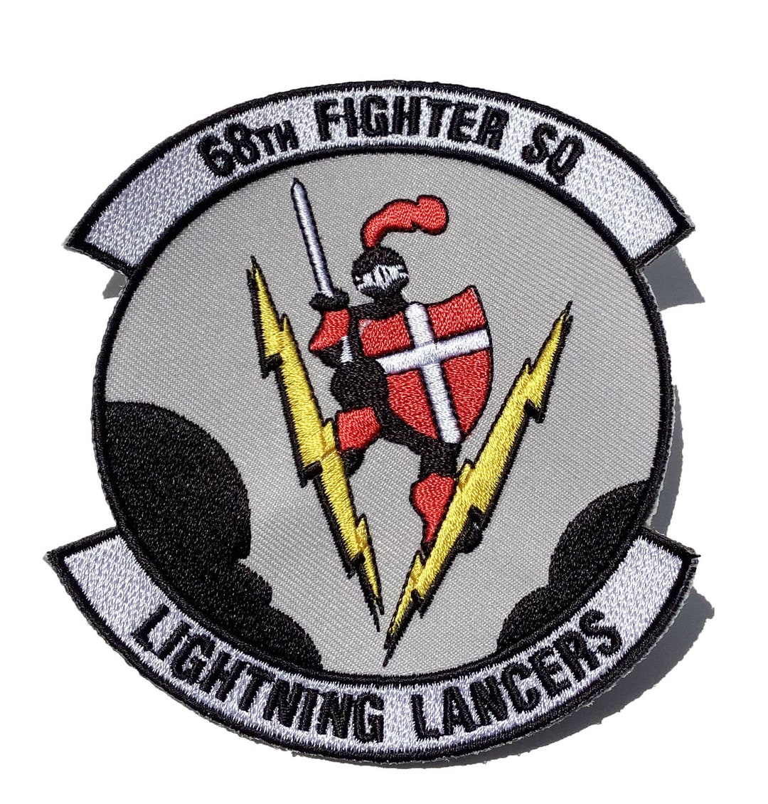 68th Fighter Squadron Lightning Lancers Patch Sew On - Etsy