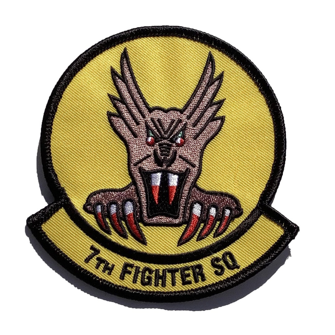 7th Fighter Squadron Patch Sew On - Etsy