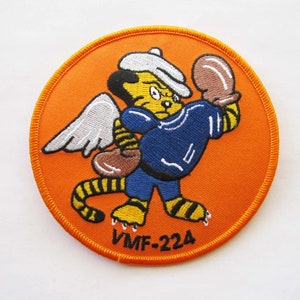 VMF-224 Squadron Patch Sew On - Etsy