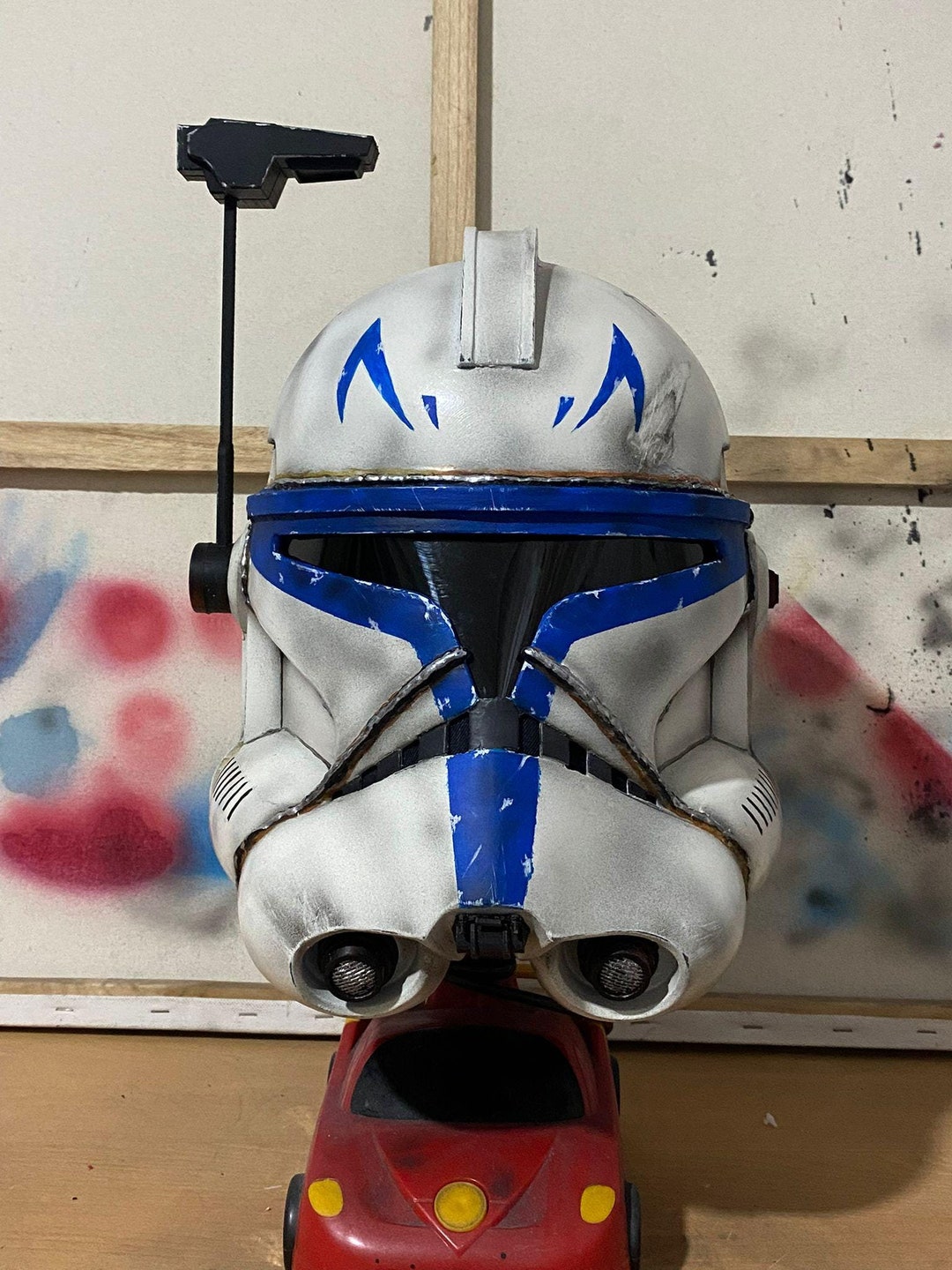 Star Wars Phase 2 Captain Rex Helmet 1:1 Life Size 3D Custom - Etsy