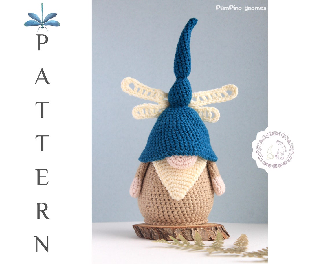 Crochet Garden Bug Gnomes Set Amigurumi Bugs Crochet Gnome - Etsy