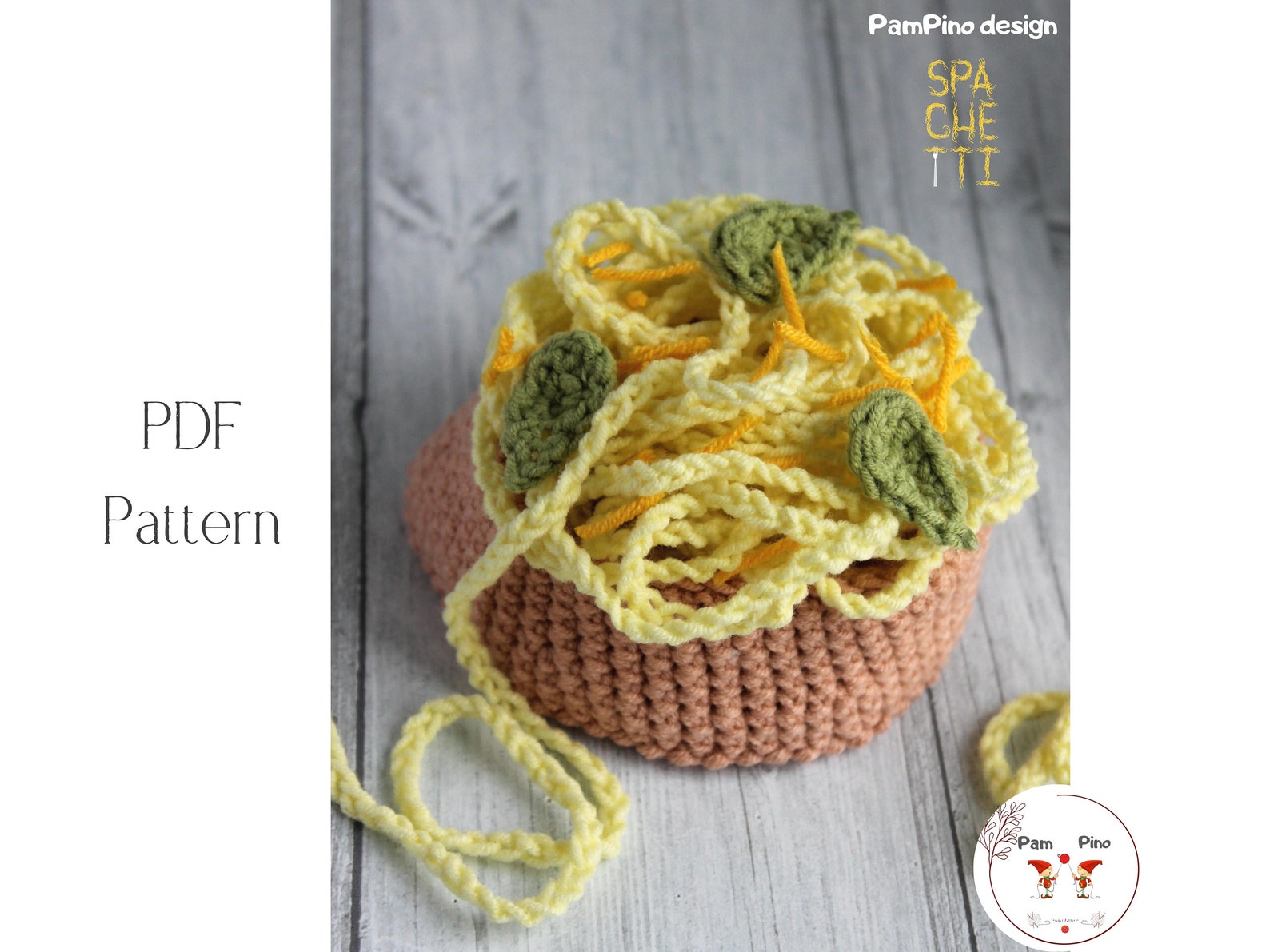 Crochet Spaghetti Gnome Pattern Amigurumi Spaghetti Crochet - Etsy