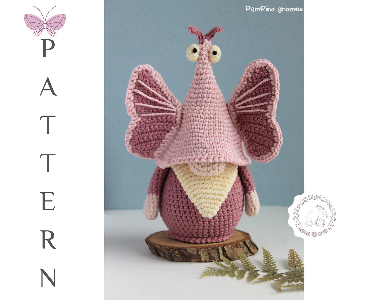 Crochet Garden Bug Gnomes Set Amigurumi Bugs Crochet Gnome - Etsy