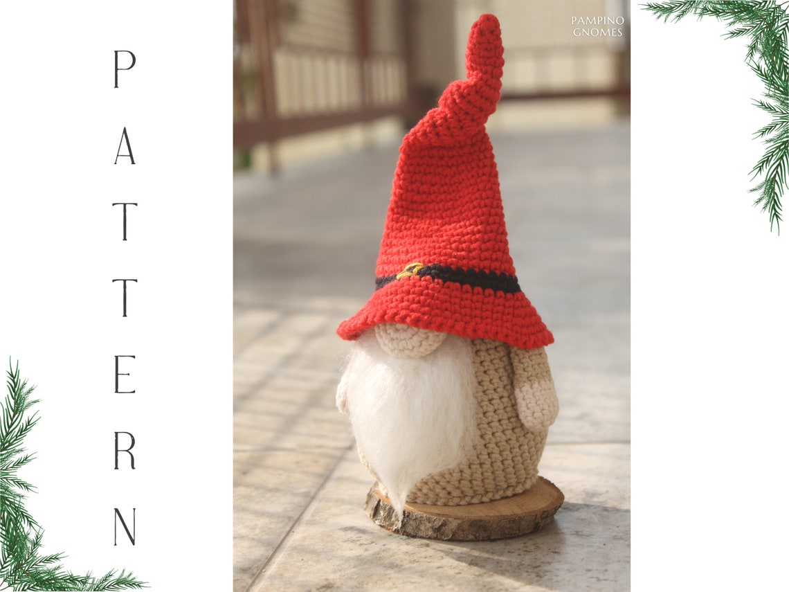 Crochet Christmas Santa Gnome Pattern Amigurumi Christmas - Etsy