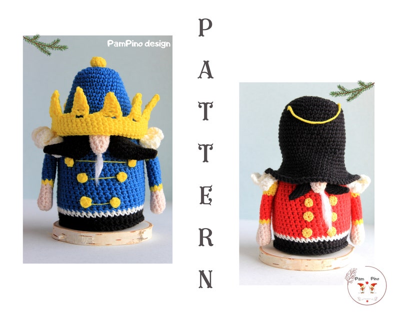 Crochet Tradition Nutcracker Gnome Pattern Amigurumi - Etsy