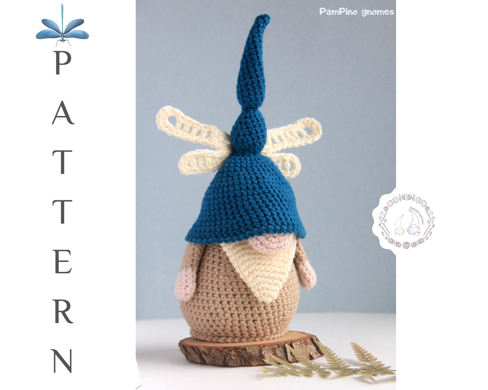 Crochet Garden Bug Gnomes Set Amigurumi Bugs Crochet Gnome - Etsy