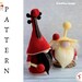 Crochet Drummer Gnomes Pattern, Amigurumi Drummer, Crochet Music Gnome ...