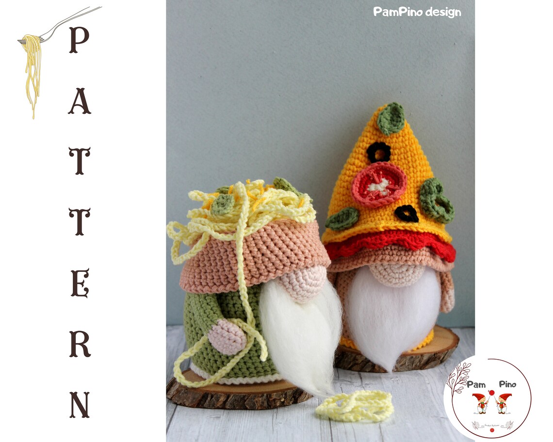 Crochet Spaghetti Gnome Pattern Amigurumi Spaghetti Crochet - Etsy
