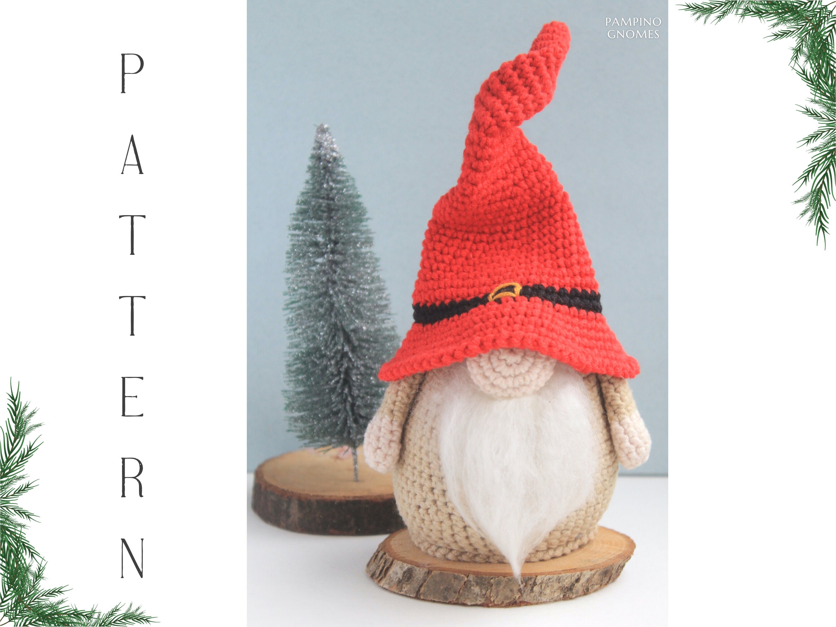 Crochet Christmas Santa Gnome Pattern Amigurumi Christmas - Etsy