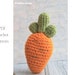 Crochet Easter Carrot Gnome Pattern, Amigurumi Carrot, Crochet Gnome ...