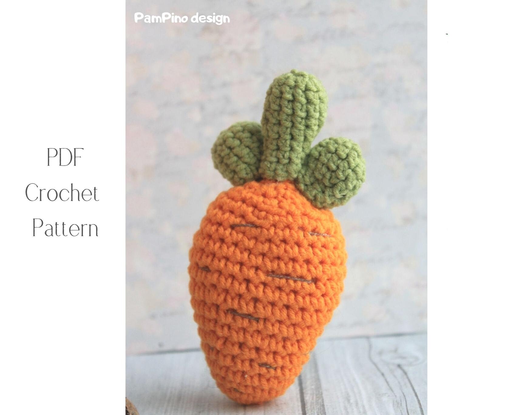 Crochet Easter Carrot Gnome Pattern Amigurumi Carrot Crochet - Etsy
