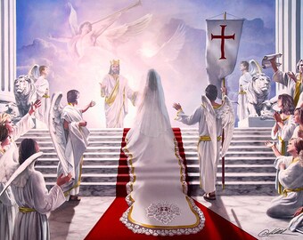Bride of Christ Art - Etsy