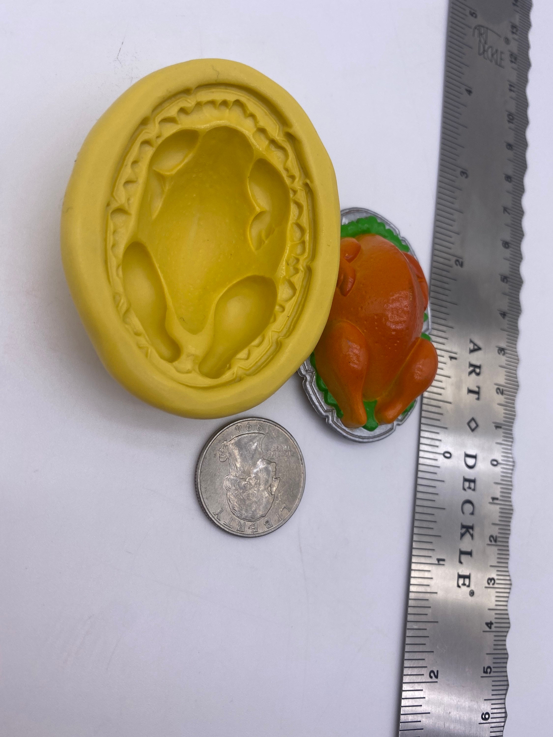 Happy Thanksgiving Large Turkey Silicone Mold - Etsy UK