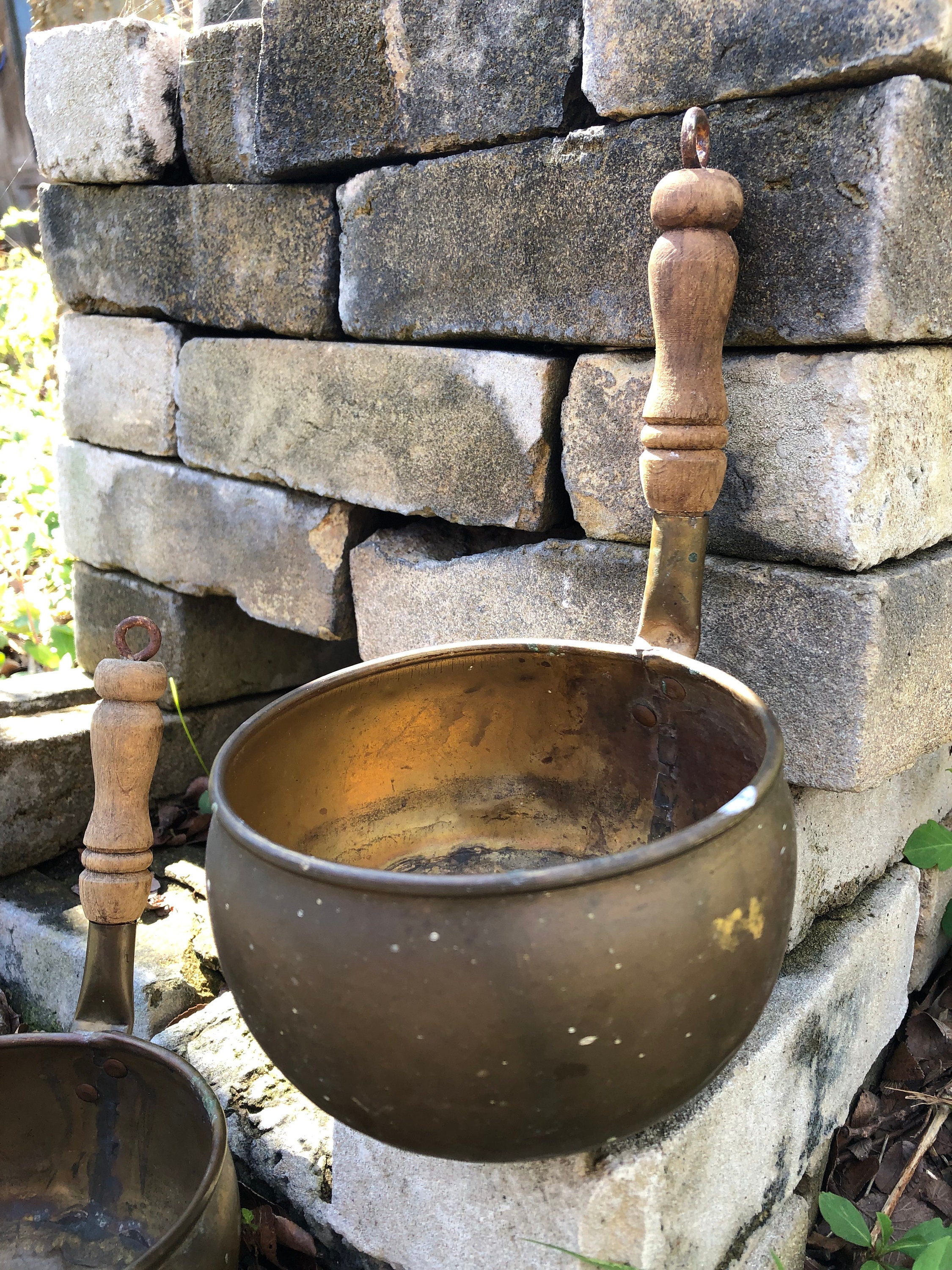 Colonial Style Water Dippers/ladles Set of 2 - Etsy