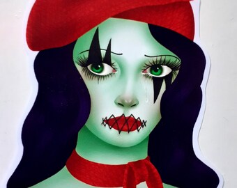 Jester Clown Joker Skull Mime Circus Zombie Monster Car Truck - Etsy