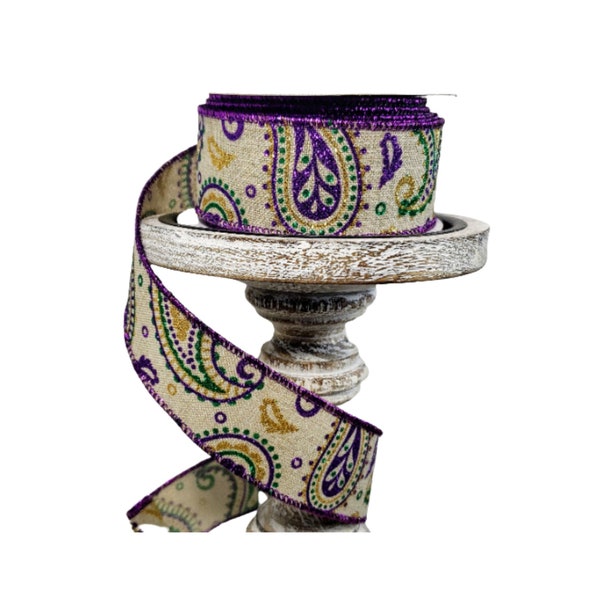 Paisley Ribbon - Etsy