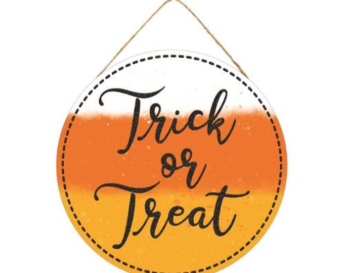 Welcome Candy Corn Sign, Entryway Welcome With Painted Candy Corn ...