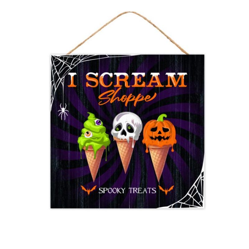 Halloween Ice Cream Cone - Etsy