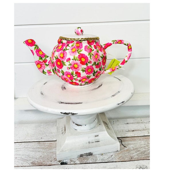 Pink Tea Pot - Etsy