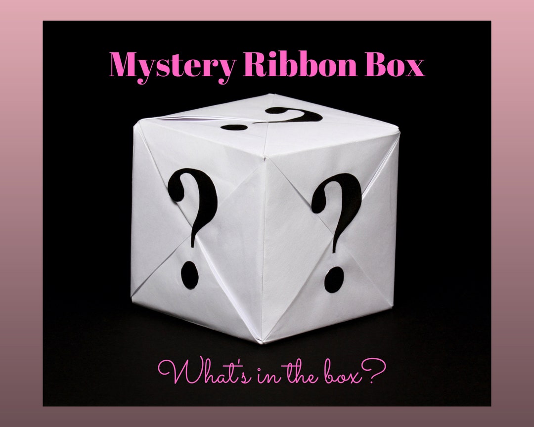 Mystery Ribbon Box,ribbon Box Assortment,ribbon Box,wreath Ribbon,craft ...