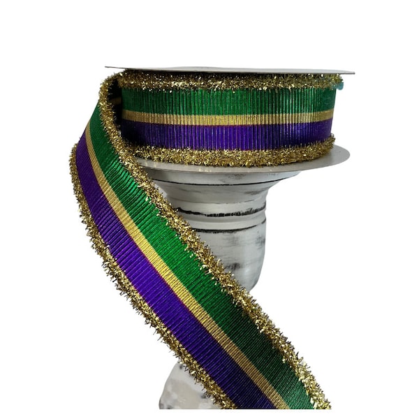 Mardi Gras Ribbon - Etsy