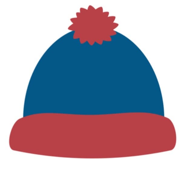 Winter Hat Cutting File in Svg or .studio3 - Etsy