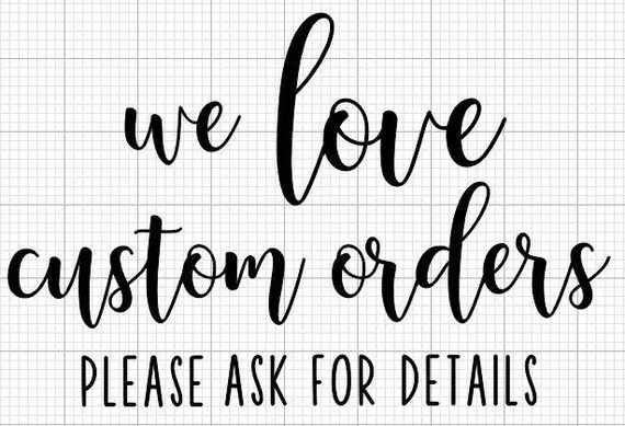 Svgpngjpgcustom Ordersvendor Signwe Love Custom - Etsy