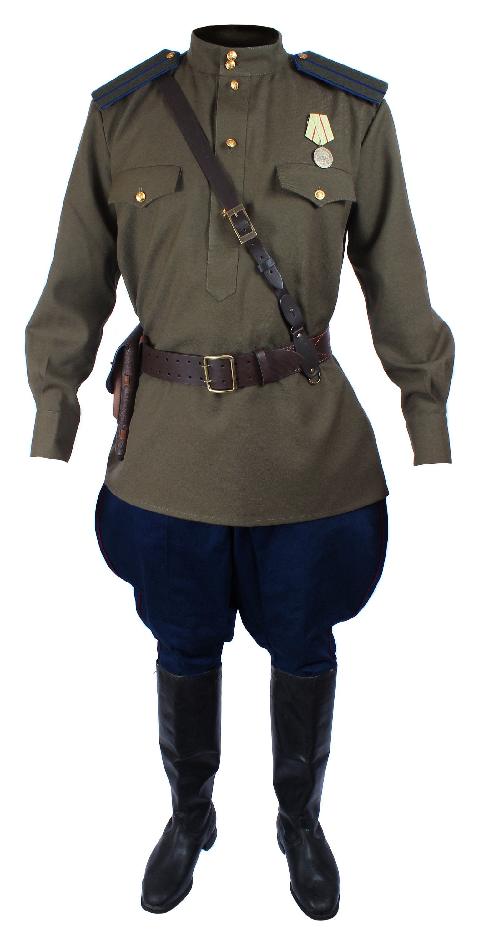 Segunda Guerra Mundial 1943 Uniforme NKVD del Oficial Militar | Etsy