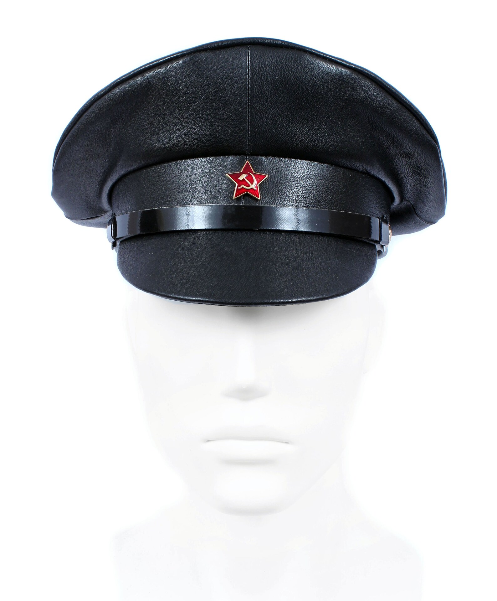 Red army Soviet RKKA Leather Hat NKVD Officers sample 1930s | Etsy