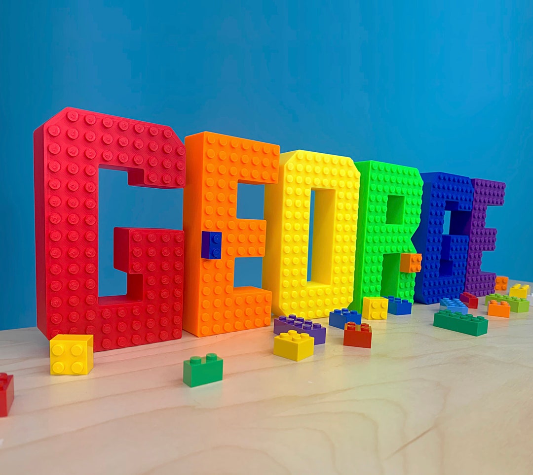 Personalized Name Sign | Custom Sign Kids Room Decor | Large Letters ...