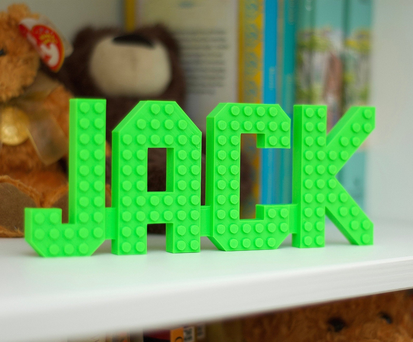 Brick Name Signs Kids Room Decor - Etsy