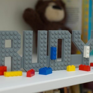 Medium Brick Name- Kids Room Decor - Etsy