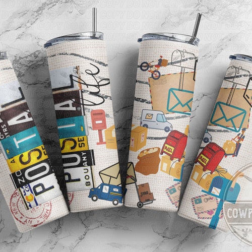 Postal Life Messy Bun Sublimation Transfer Ready to Press - Etsy