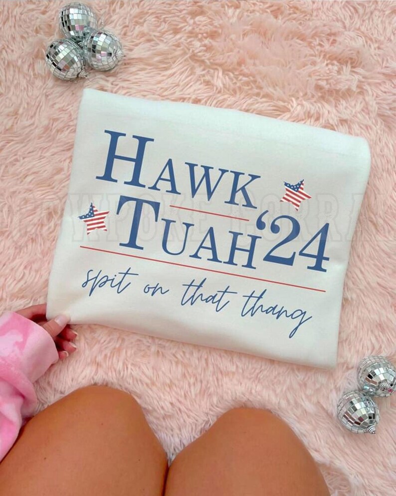 Hawk Tuah 24 Spit on That Thang Stars Tee - Etsy
