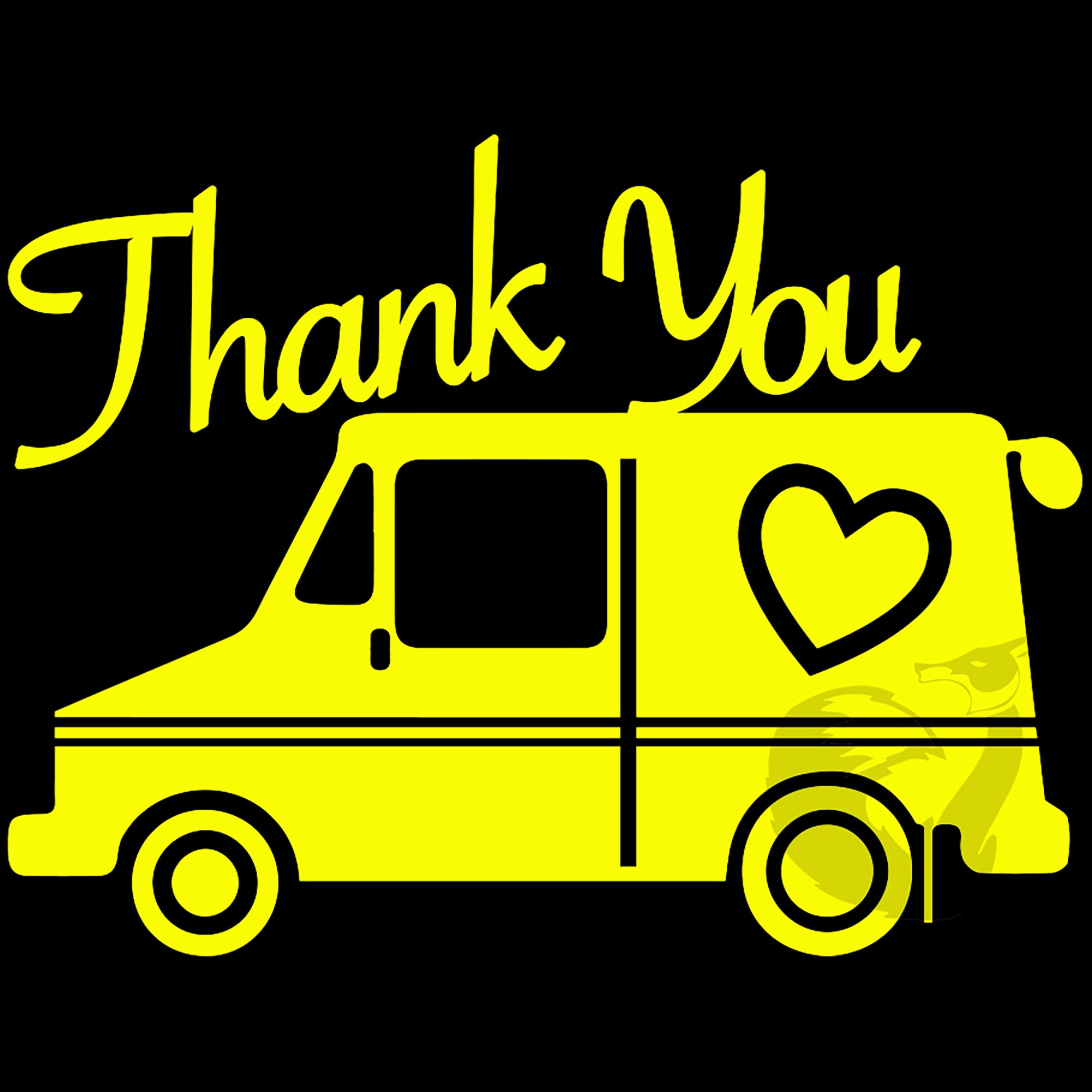 Thank You USPS Mail Worker / Mailbox Decal Sticker / USPS Thank You ...