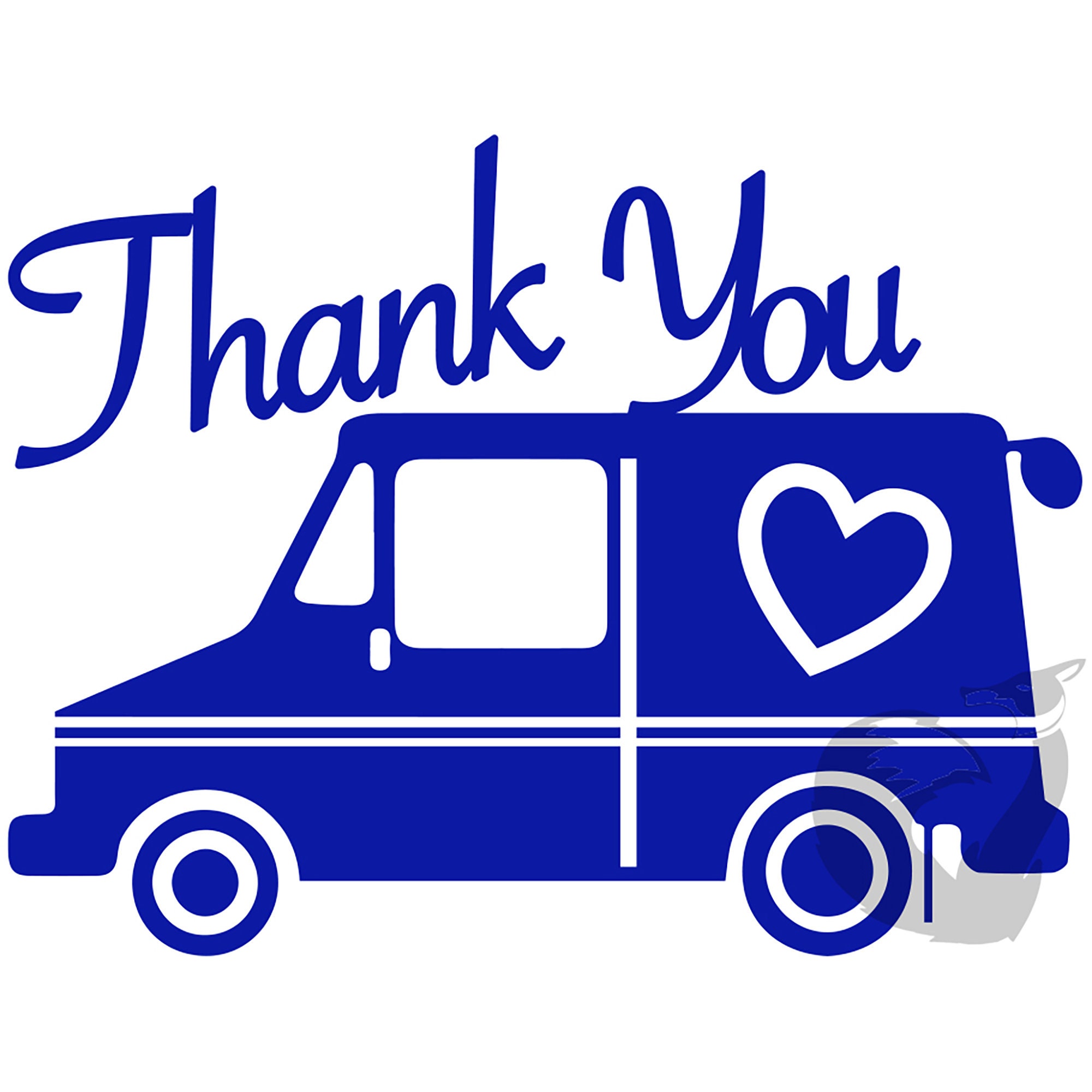 Thank You USPS Mail Worker / Mailbox Decal Sticker / USPS Thank You ...