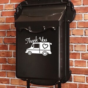 Thank You USPS Mail Worker / Mailbox Decal Sticker / USPS Thank You ...
