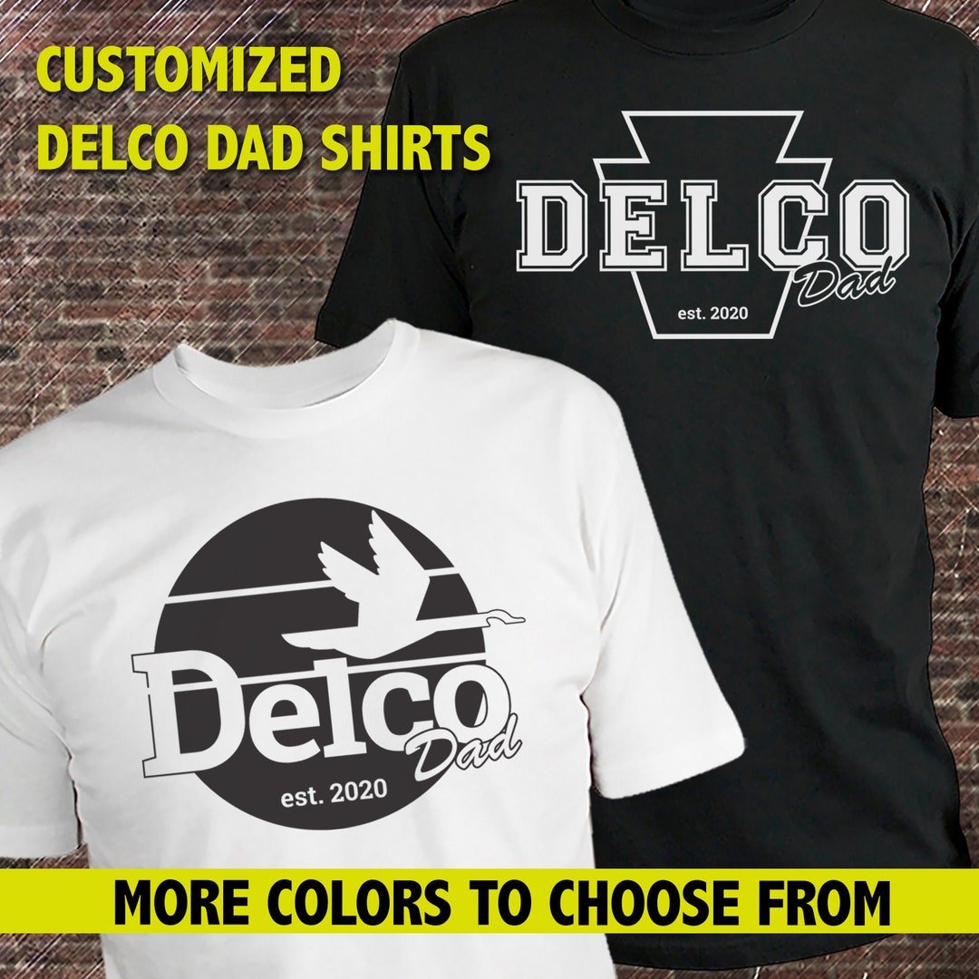 Delco DAD Shirt / Dad Delco Shirt / Delaware County Dad Shirt / Delco ...