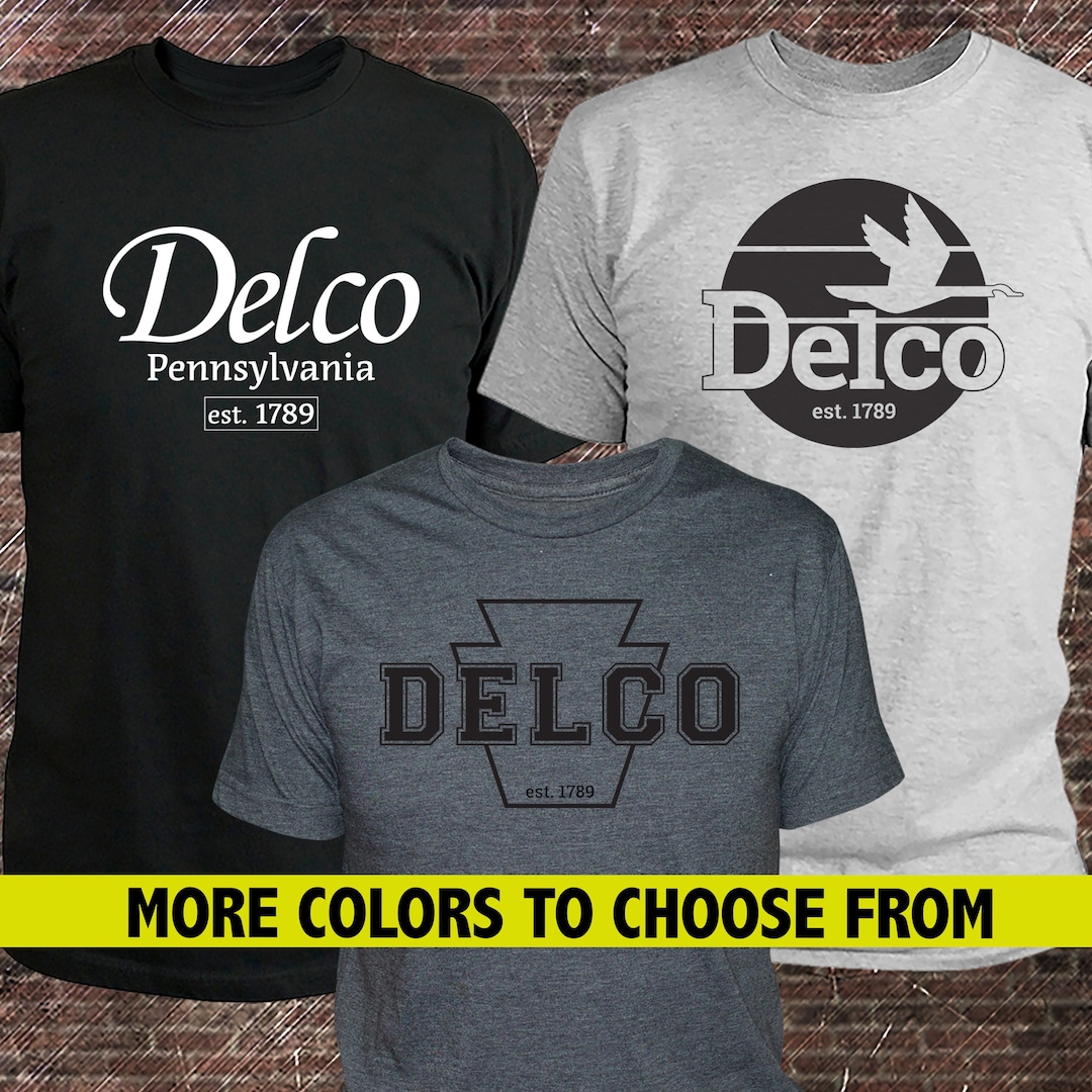 Men's Delco Shirt / Delco Keystone Badge / Delaware County Shirt ...