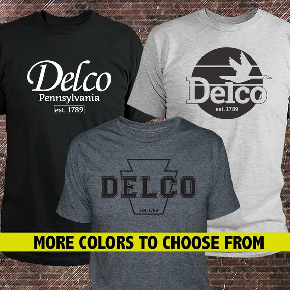 Men's Delco Shirt / Delco Keystone Badge / Delaware County | Etsy