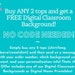 Digital Custom Classroom Background | Online Teaching Background ...