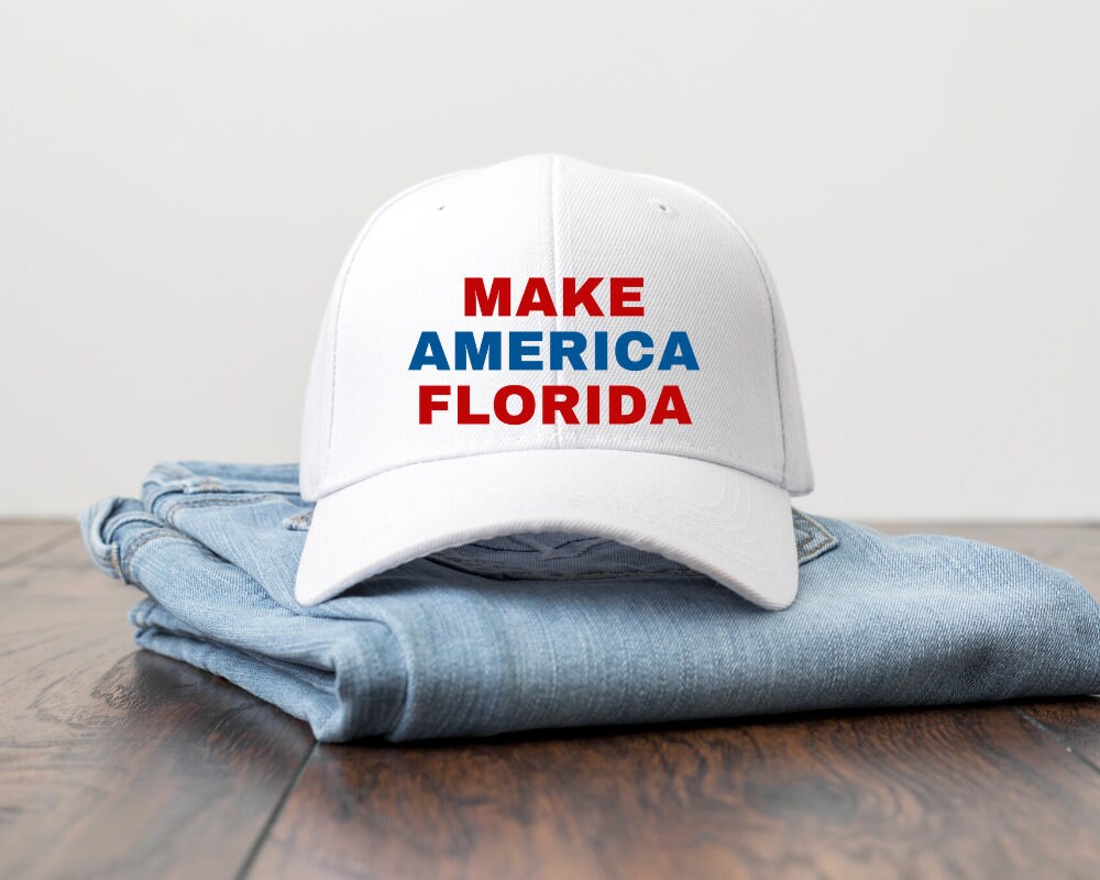 MAKE AMERICA FLORIDA Hat Florida hat DeSantis hat | Etsy
