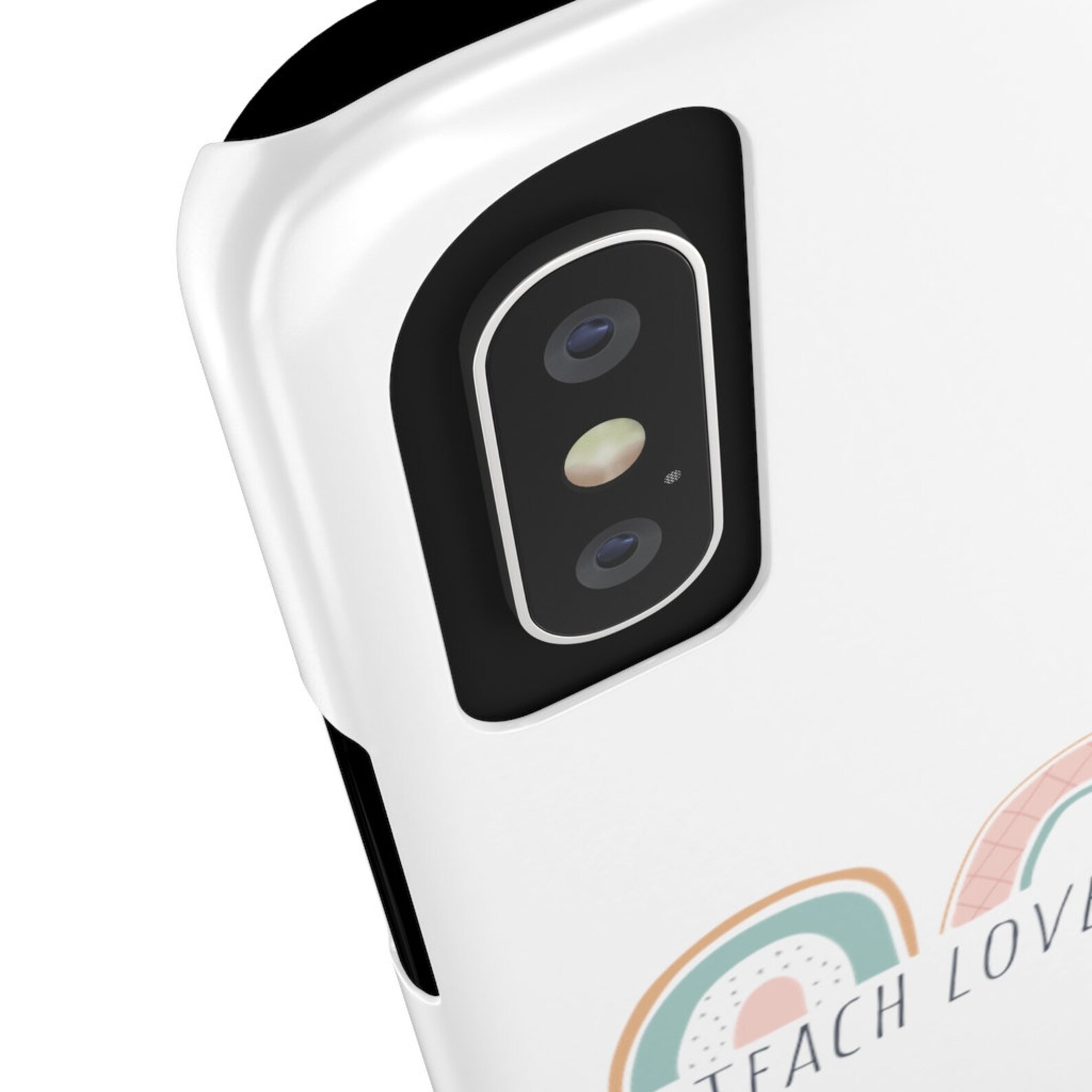 Teach Love Repeat Iphone Case Rainbow Phone Case Teacher - Etsy