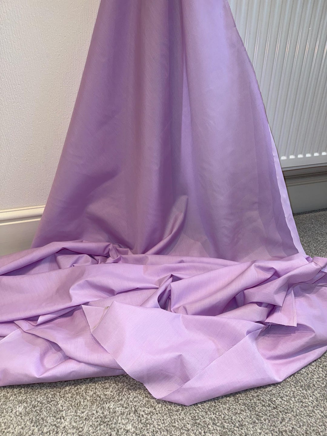 1 Meter Plain Lilac Poly Cotton Fabric 45” Wide Dress,crafts,bedding - Etsy